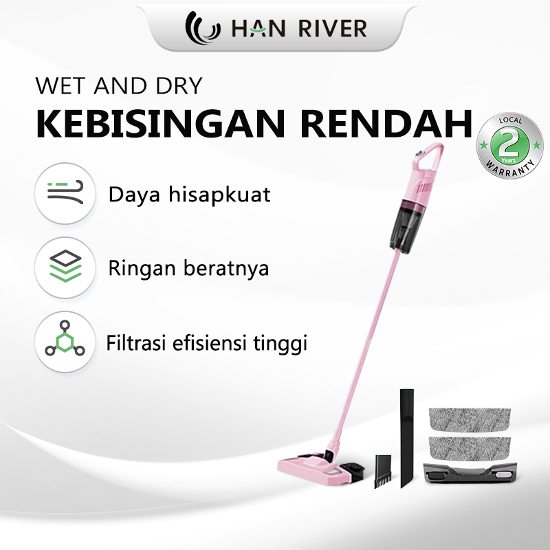 Jual HAN RIVER Vacuum Cleaner Portable 20000Pa Handheld Penyedot Debu ...