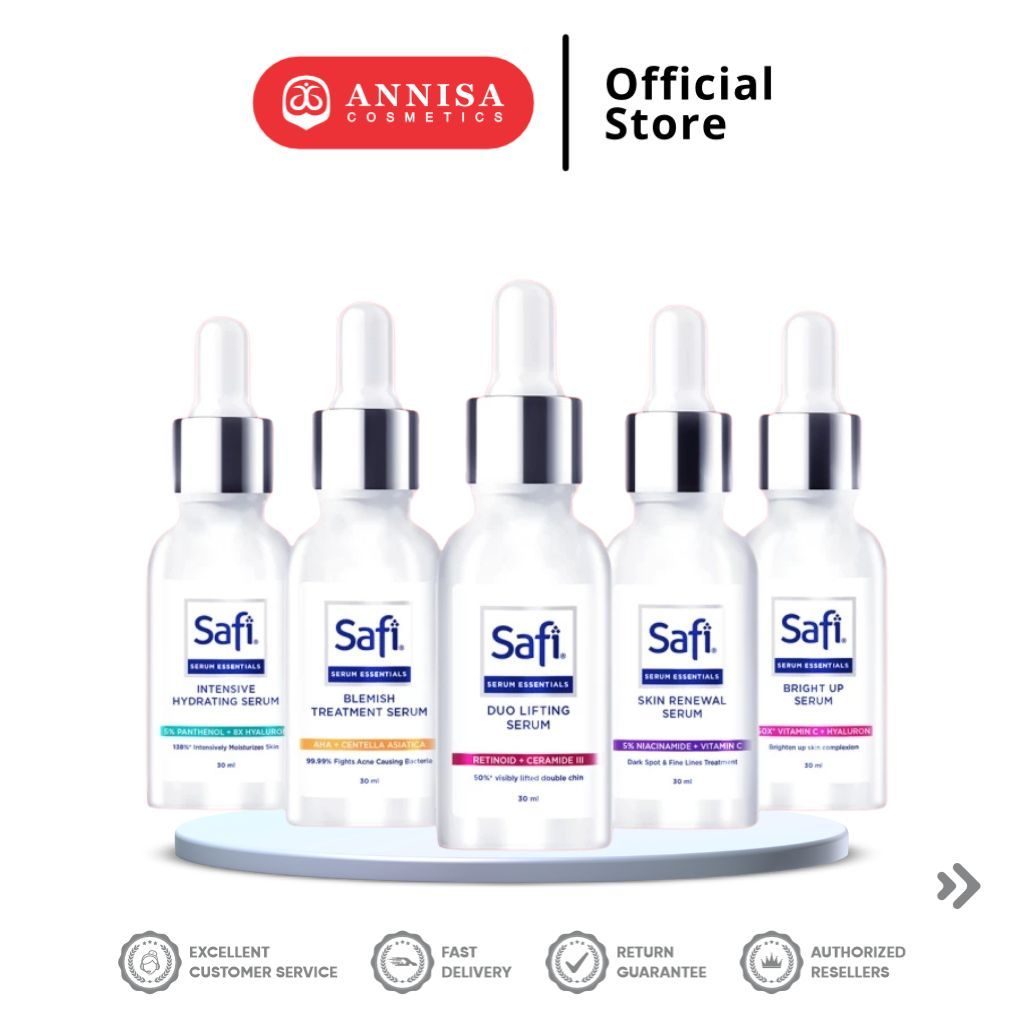 Jual SAFI Serum Essentials Series 30ml - Skin Renewal | Blemish ...