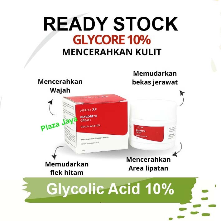 Jual Glycore 10% Whitening Cream Pencerah Kulit 10 Gram | Shopee Indonesia