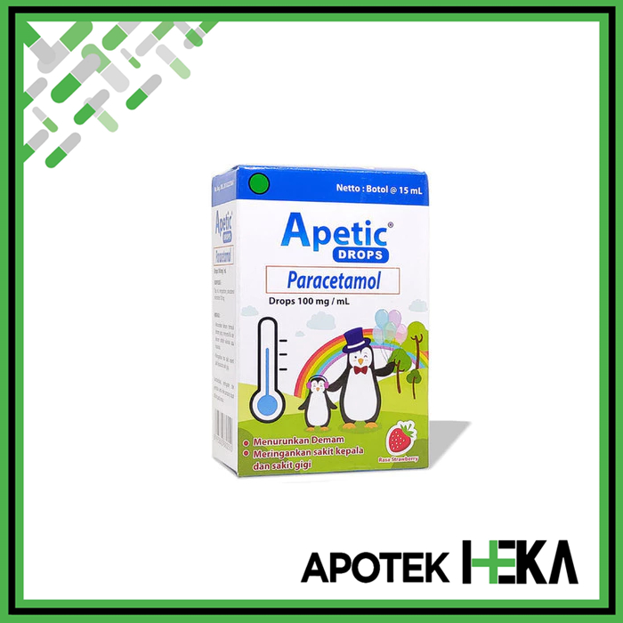 Jual Apetic Drops 15 ml - Menurunkan Demam Anak (BANDUNG) | Shopee ...