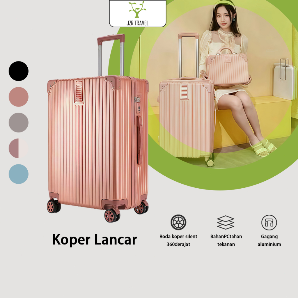 Jual JZR Koper 2 in 1 ABS+PC koper 24 inch jumbo 22 inch Kabin Bagasi ...