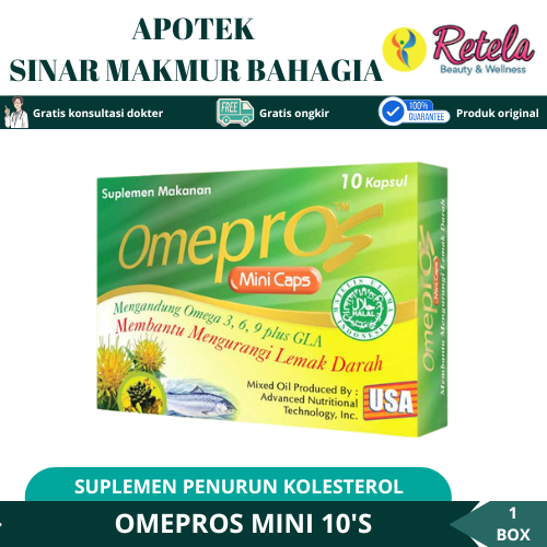 Jual OMEPROS MINI 1 BOX 10 CAPSUL | Shopee Indonesia