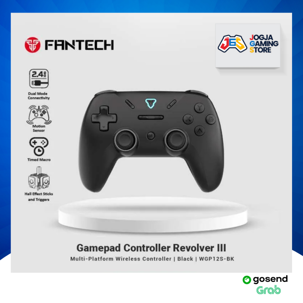 Jual Fantech WGP12S / WGP 12 S / WGP12-S REVOLVER III Gamepad HALL ...