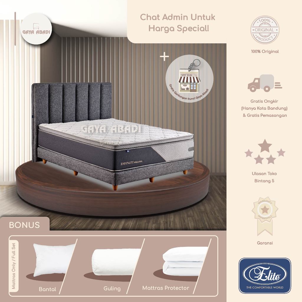 Jual Springbed Elite Infinity Prestige Kasur Elite Infinity Prestige