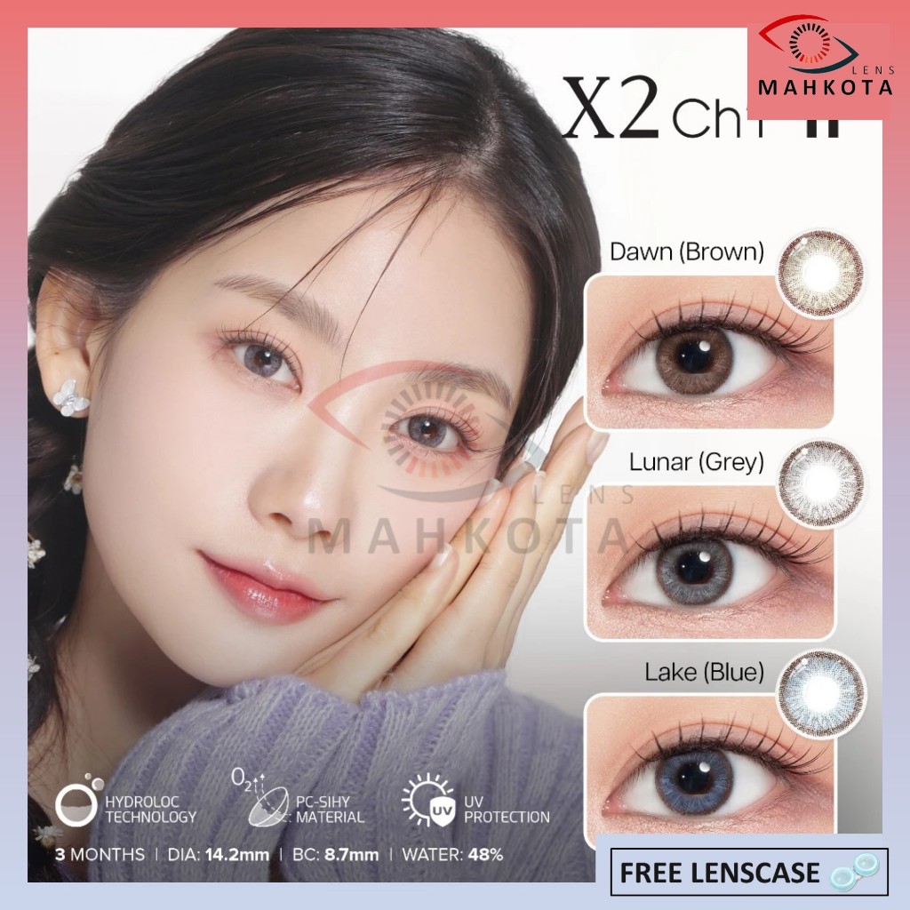 Jual SOFTLENS X2 CHI VOL 2 PREMIUM CONTACT LENS NORMAL & MINUS (-0.50 SD -6.00) MADE IN KOREA ...