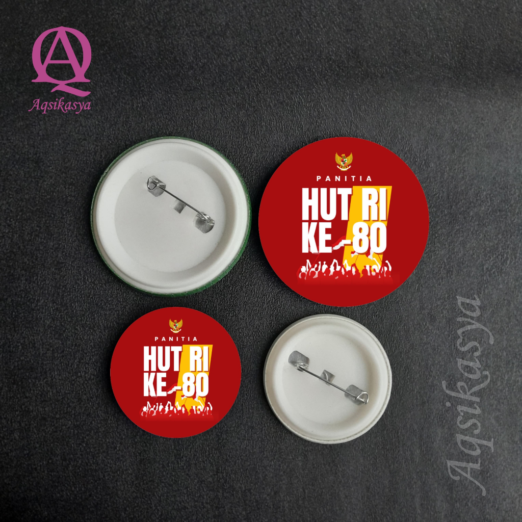 Jual BROS/PIN PANTIA ACARA AGUSTUSAN/HUT RI GLOSSY | Shopee Indonesia