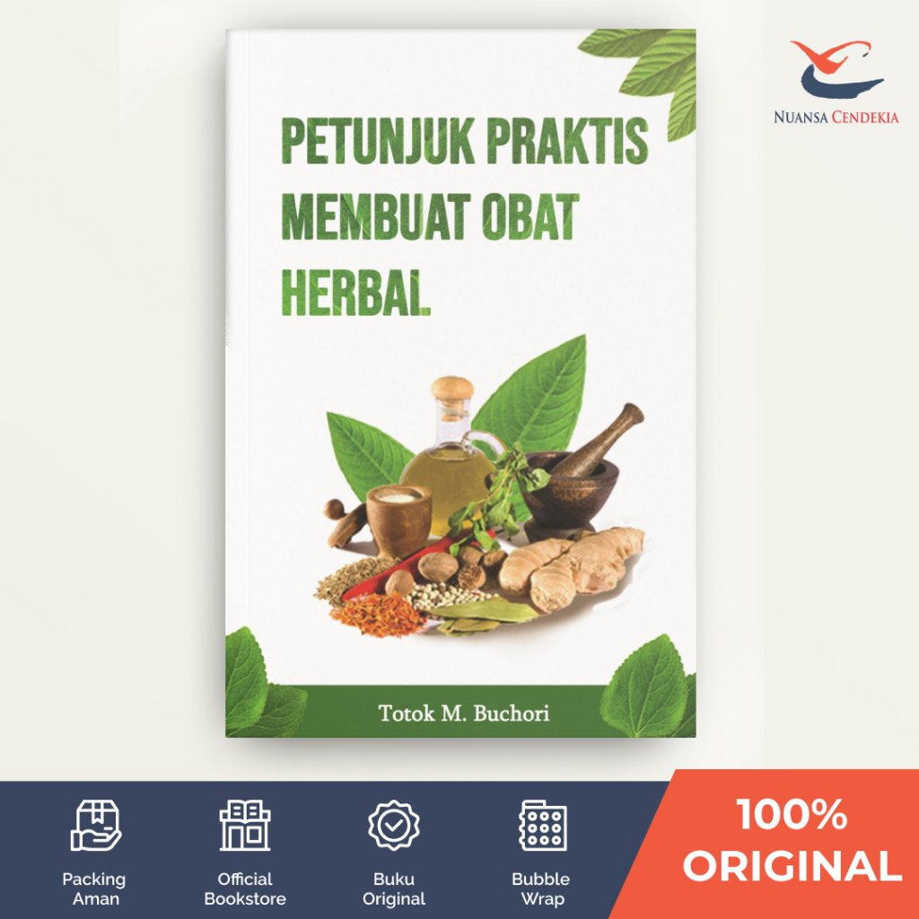 Jual Petunjuk Praktis Membuat Obat Herbal - Totok M. Buchori - [Nuansa ...