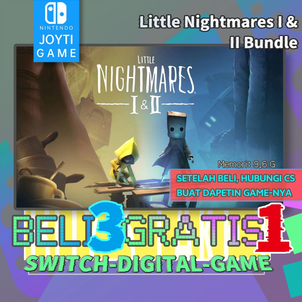 Jual Little Nightmares I & II Bundle Nintendo Switch Digital Game （BELI ...