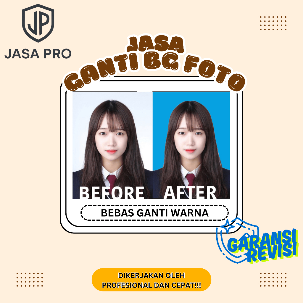 Jual JASA EDIT PAS FOTO/EDIT FOTO FORMAL/EDIT FOTO PROFESIONAL | Shopee ...
