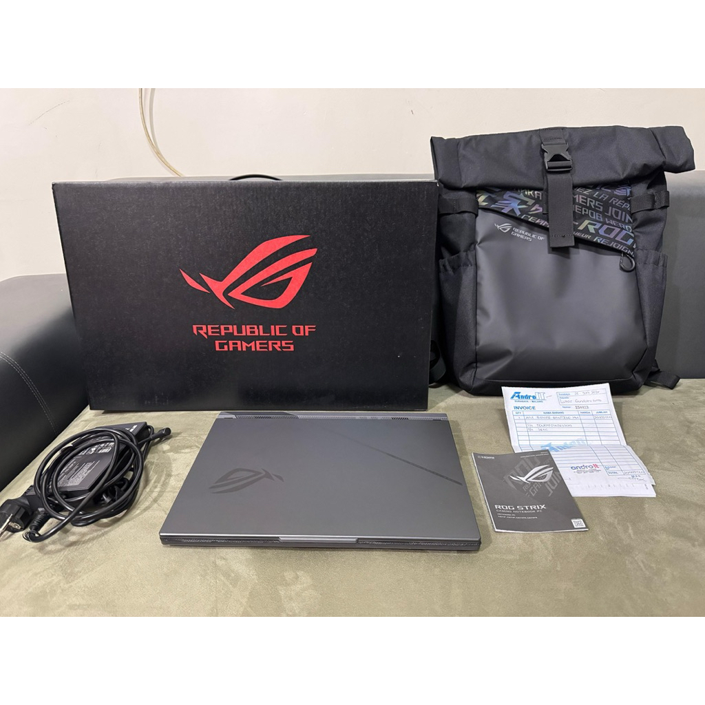 Jual Laptop Asus ROG Strix G16 G614PR Ryzen 9 RTX 5070Ti 12GB RAM 16GB ...