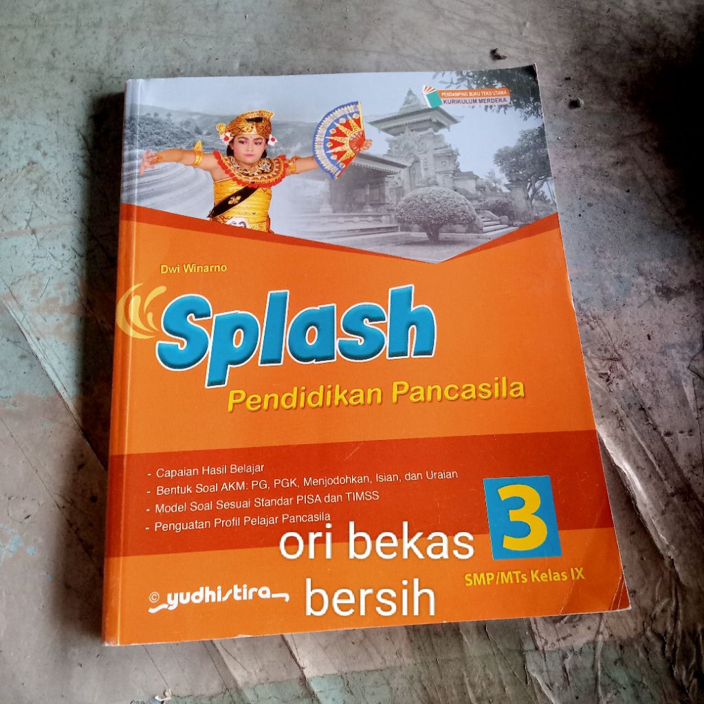 Jual Buku Splash Pendidikan Pancasila Kurikulum MERDEKA untuk SMP/MTs ...