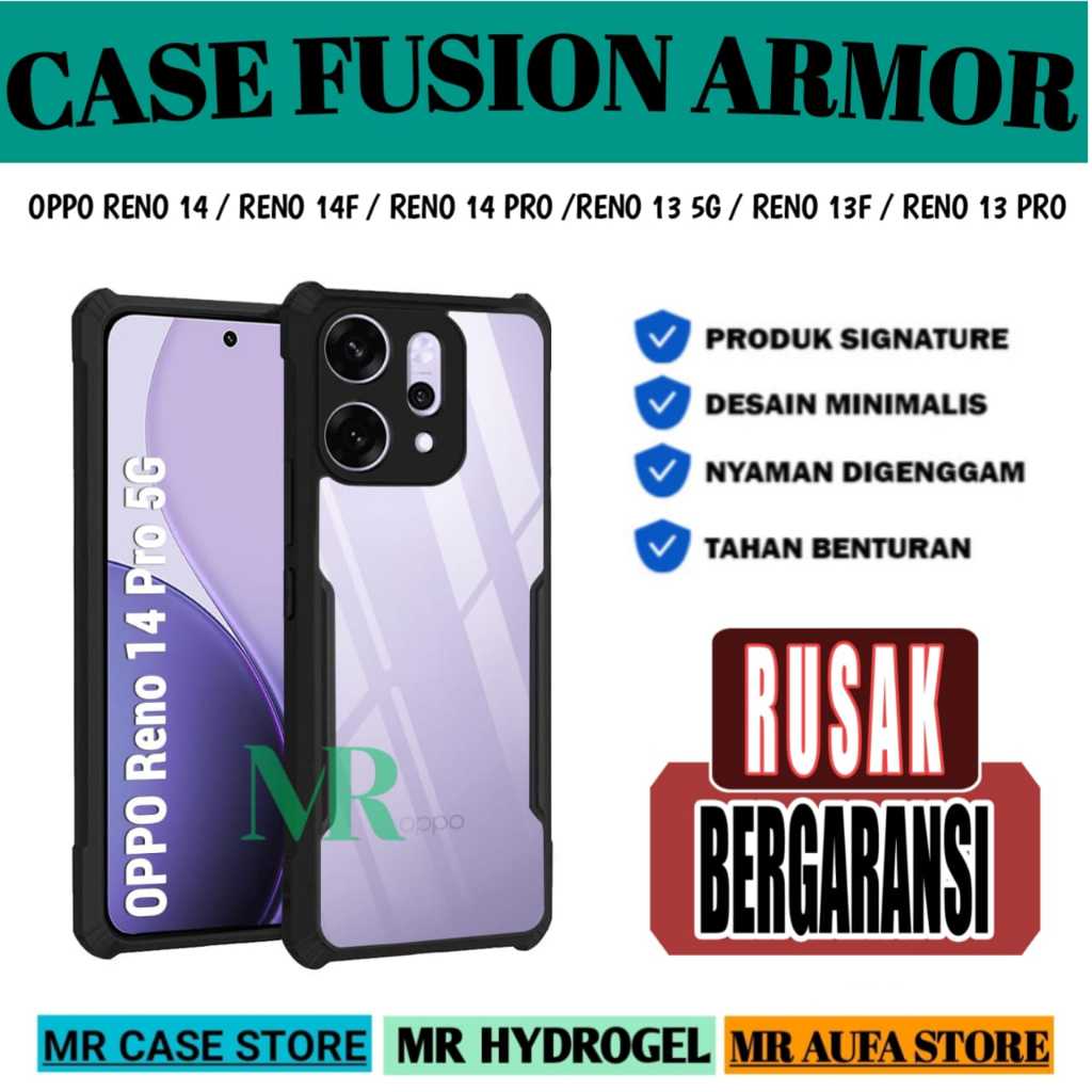 Jual SOFTCASE FUSION ARMOR CASING XUNDD HP FOR OPPO RENO 14 / RENO 14 ...