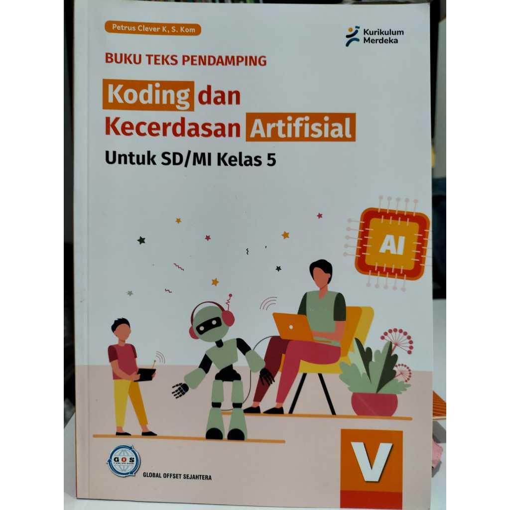 Jual BUKU KODING DAN KECERDASAN ARTIFISIAL UNTUK SD/MI KELAS 5 | Shopee Indonesia