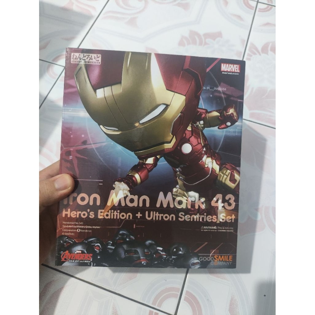 Jual Nendoroid 543 Ironman mark 43 MK XLIII iron man hero's edition ...