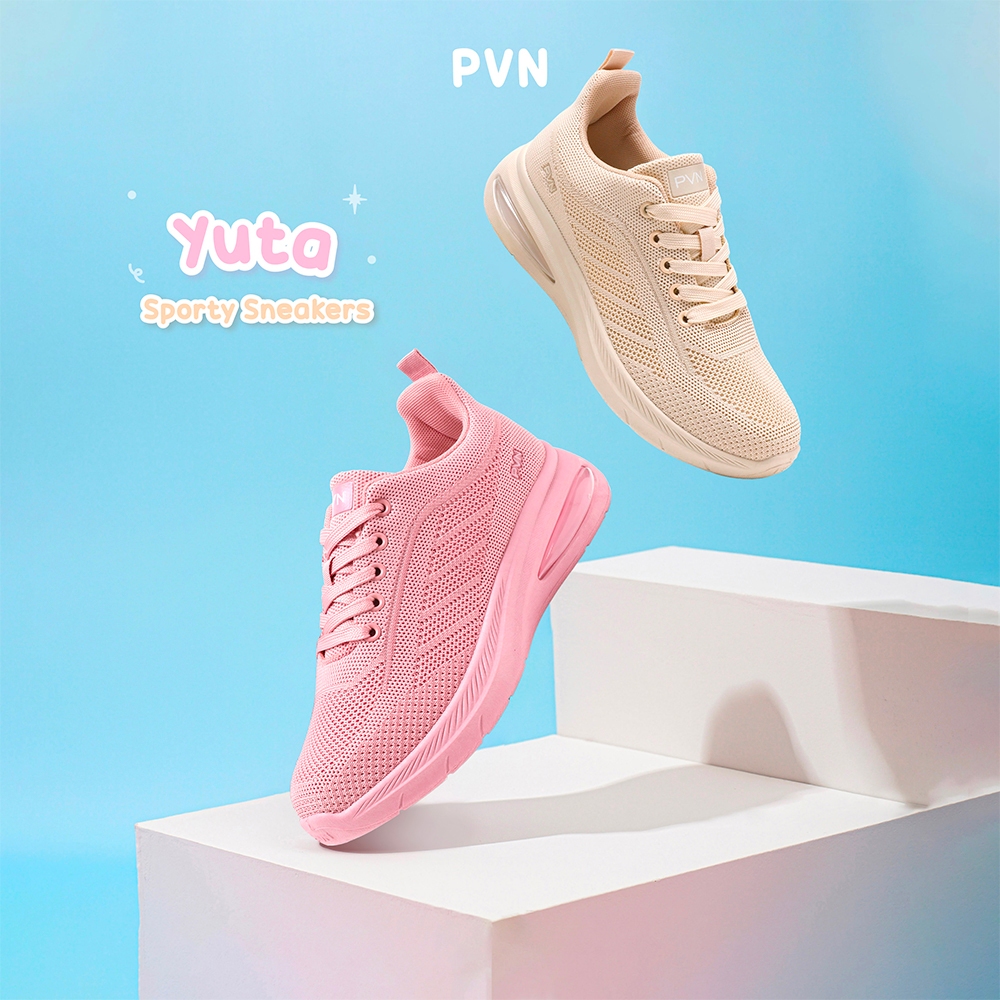 Jual PVN Yuta Sepatu Sneakers Olahraga Wanita Sport Shoes 283 | Shopee ...