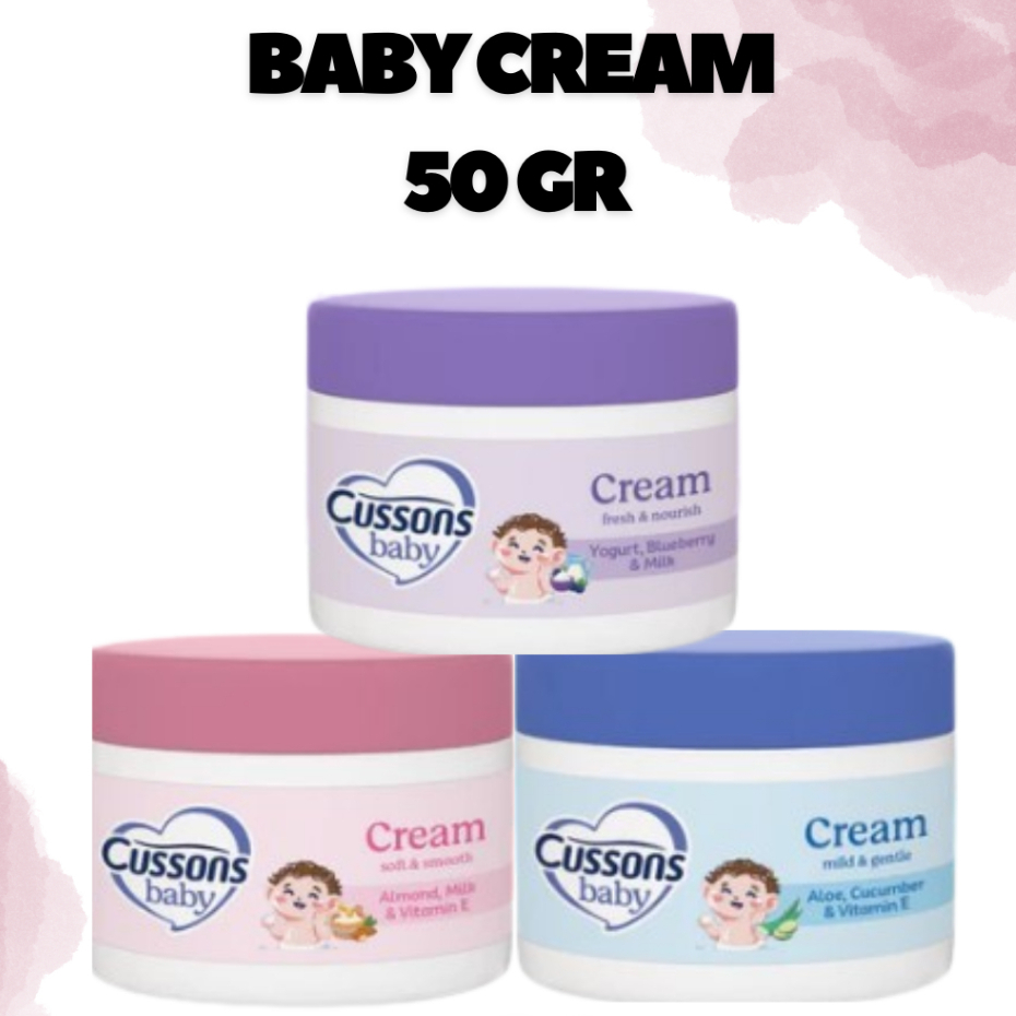 Jual Cussons Baby Cream 50g / 100g / Krim Bayi Cusson / MOM ...