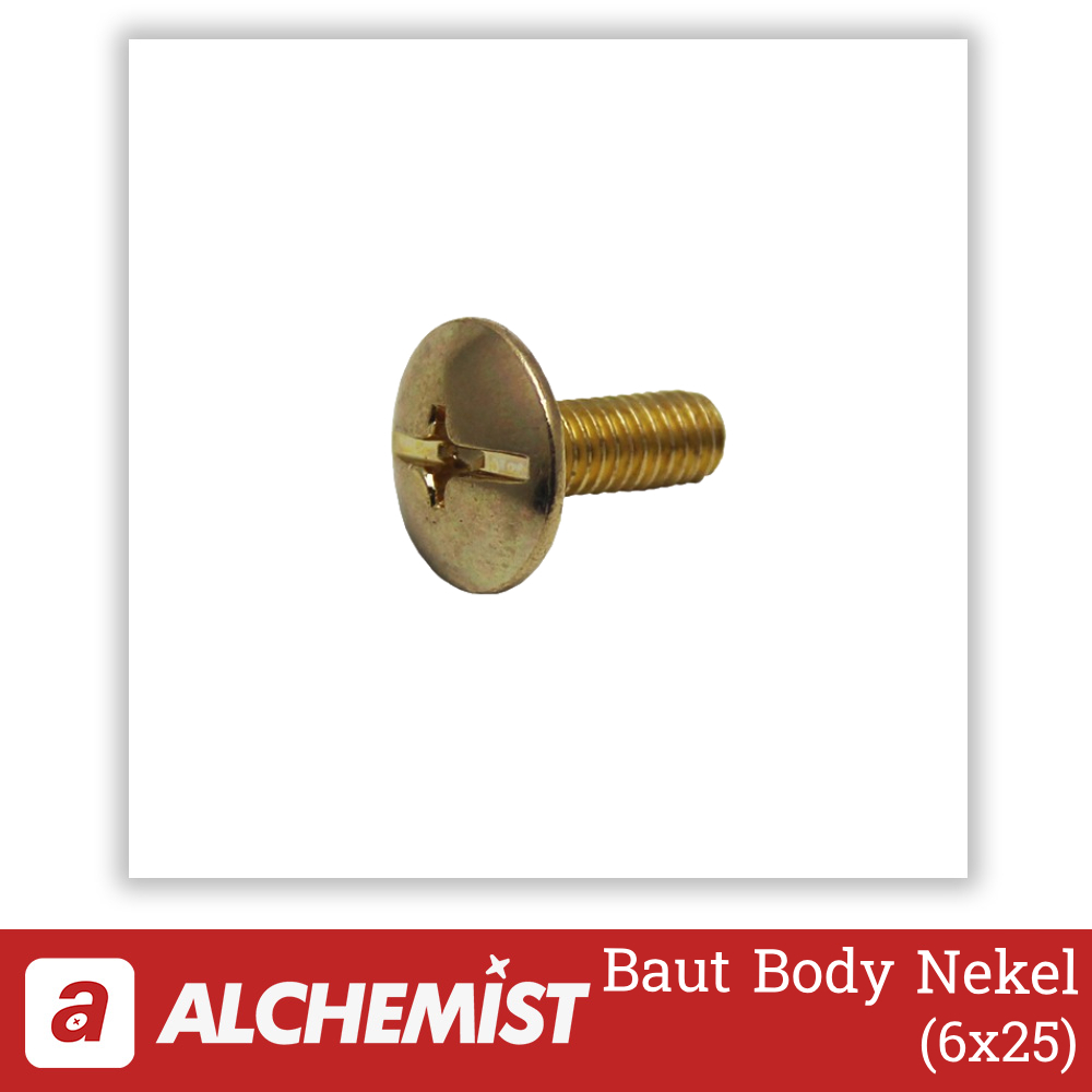 Jual Baut Nekel 6x25 Motor Bebek Universal Semua Merk / Baut Nekel 6x25 ...