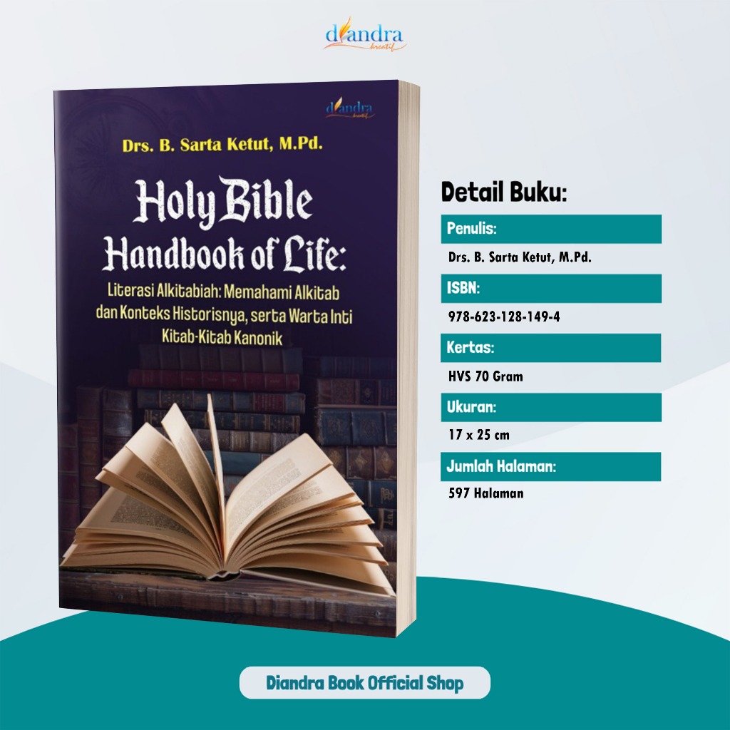 Jual Holy Bible Handbook of Life: Literasi Alkitabiah: Memahami Alkitab ...