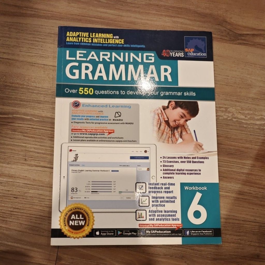 Jual Buku Learning Grammar workbook 6 | Shopee Indonesia