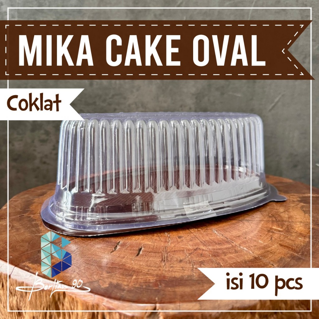 Jual ( ISI 10 ) Cake Tray Oval / Mika Cake Oval | Shopee Indonesia