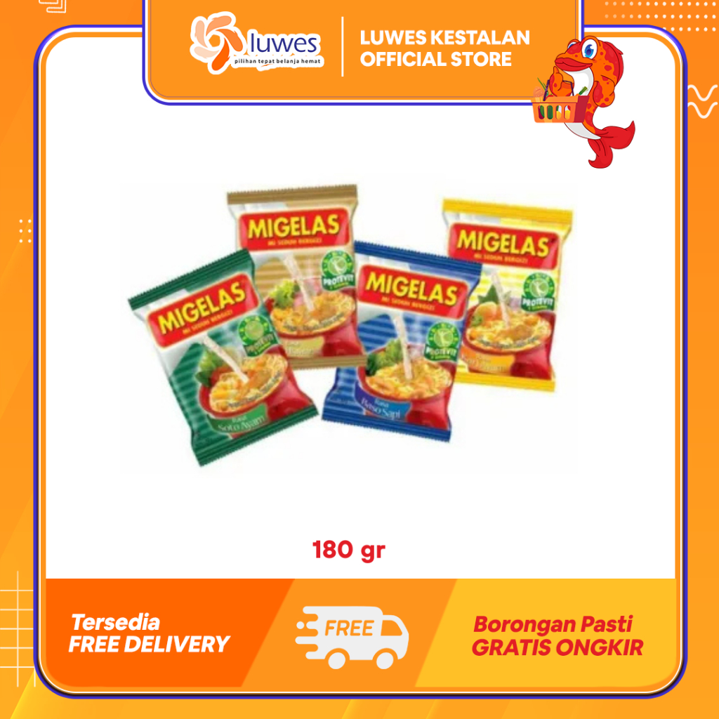 Jual (6 Bungkus) Mie Gelas Mie Instan 180gr @30gr All Variant Mie ...