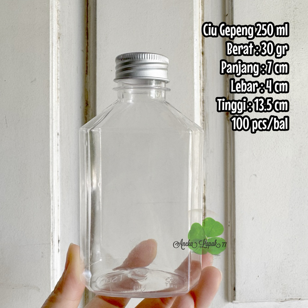 Jual Botol Kopi Cu 250 ml botol kemasan plastik 250 ml | Shopee Indonesia