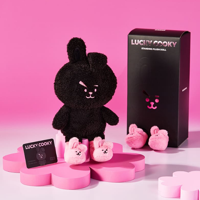 Jual [READY STOCK] BTS JUNG KOOK - BT21 LUCKY COOKY Standing Doll ...