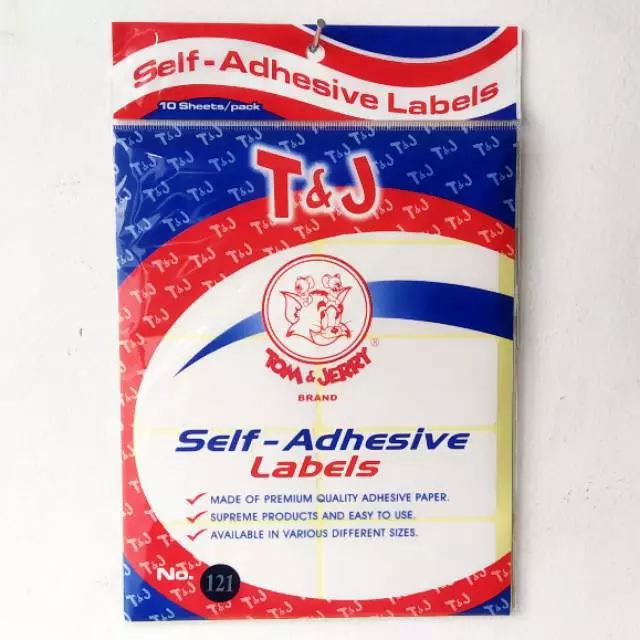Jual Label T&J No.121 | Shopee Indonesia