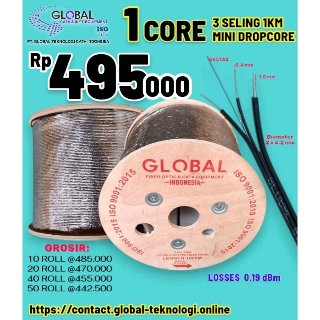 Jual 1 CORE MINI DROP CORE 3 SELING | Shopee Indonesia
