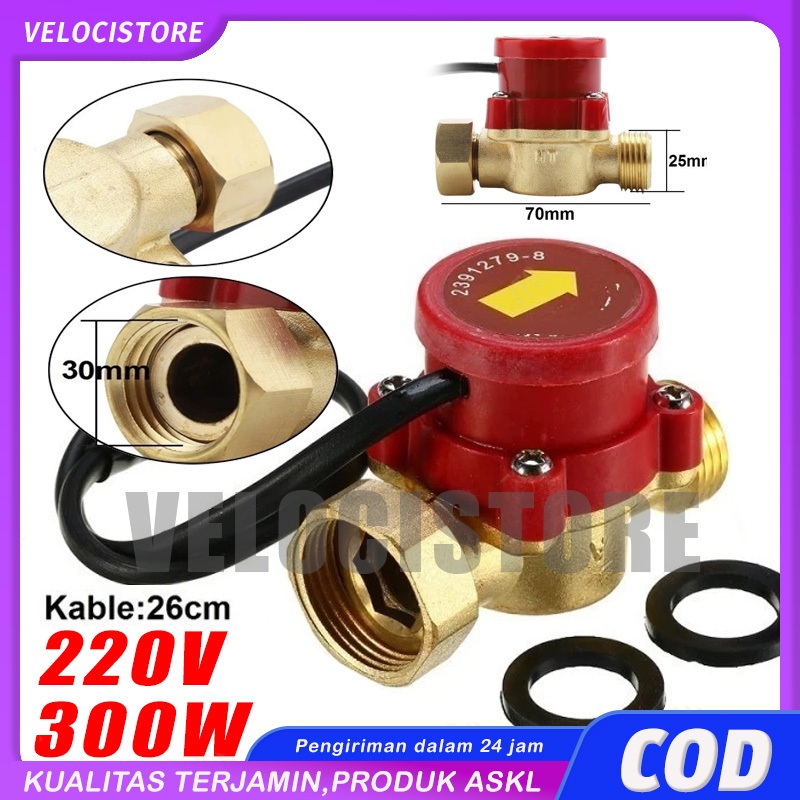 Jual Flow Switch Saklar Otomatis 1 Inch 1/2 Inch Sensor Otomatis untuk ...