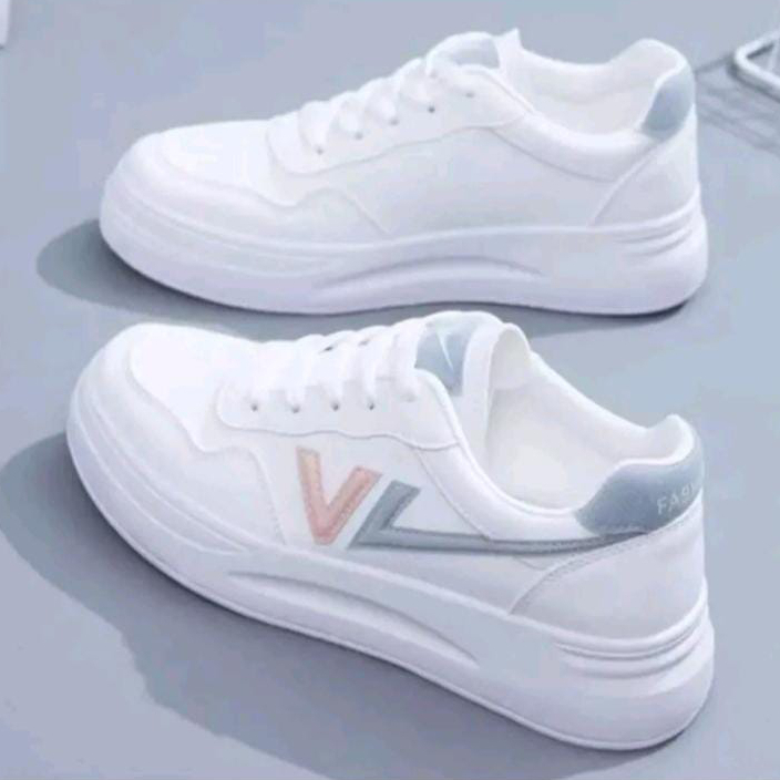 Jual Sepatu sneakers wanita sepatu putih wanita sepatu casual wanita ...