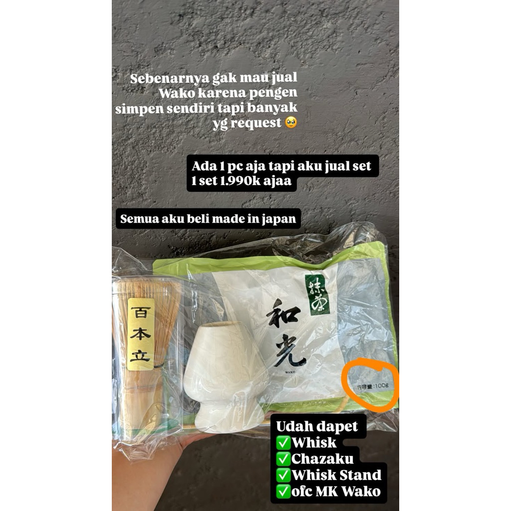 Jual Marukyu Koyamaen Wako Set Matcha Powder Jepang | Shopee Indonesia