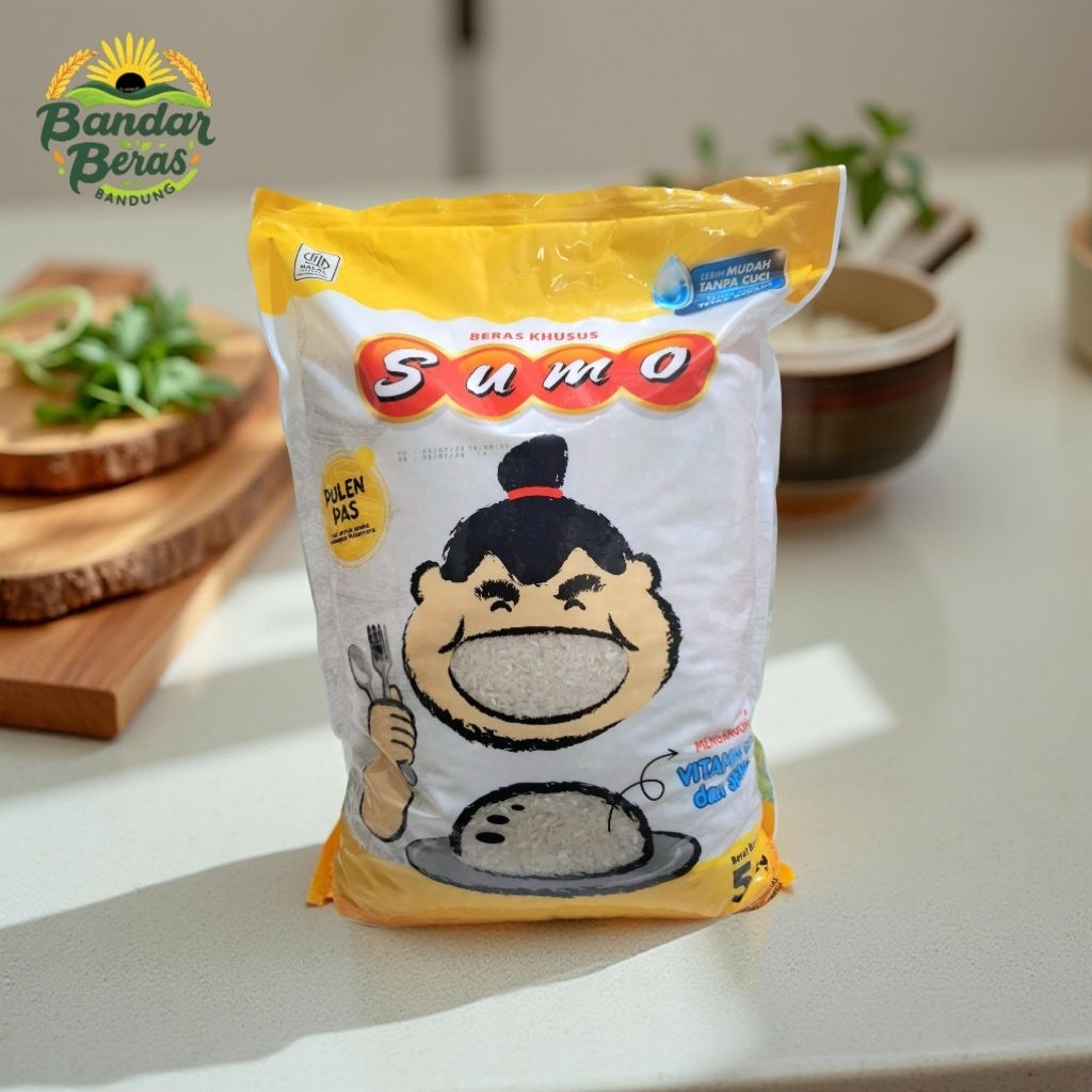 Jual Beras Sumo Kuning Pulen Pas 5kg - Pas Untuk Aneka Hidangan ...