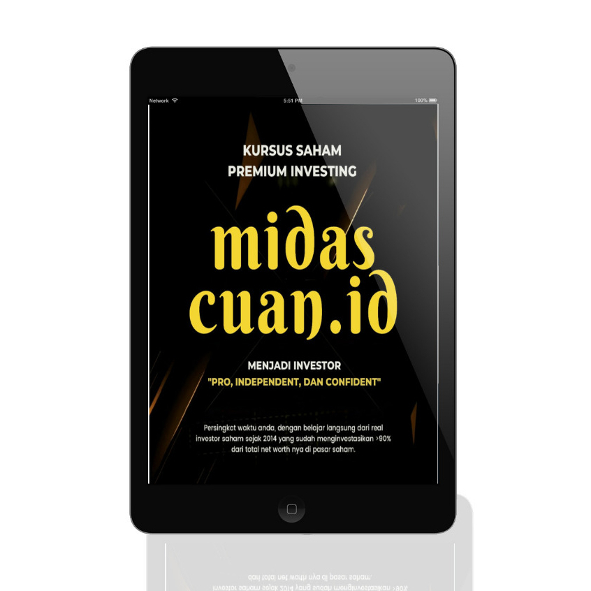 Jual Kursus Saham Midas Cuan - Kelas Jago Analisis Fundamental Saham ...