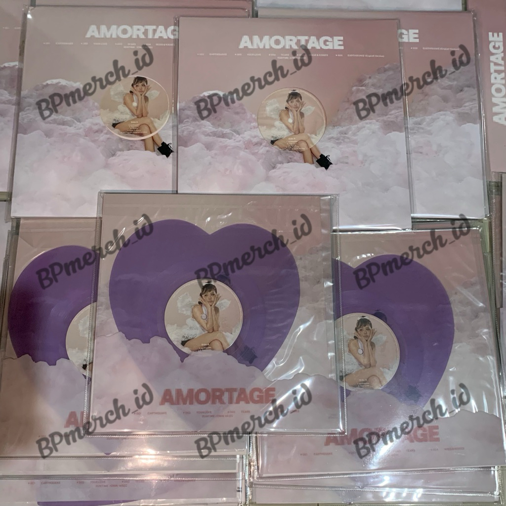 Jual JISOO Mini Album [AMORTAGE] Vinyl | Shopee Indonesia