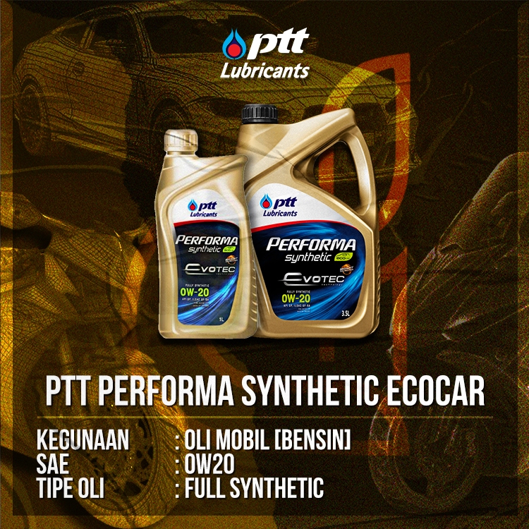 Jual Oli Mobil PTT Performa Synthetic ECO CAR | Shopee Indonesia