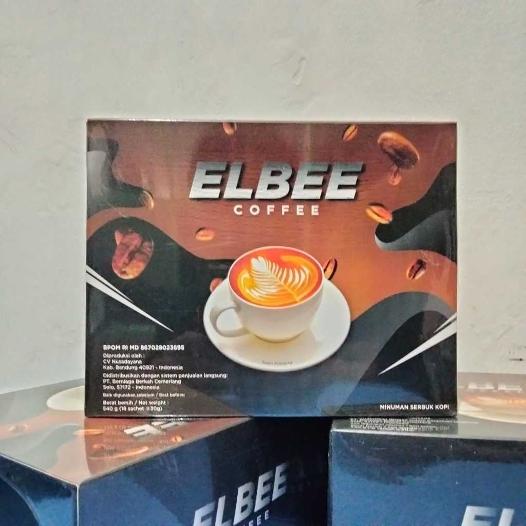 Jual ELBEE COFFEE | ELBEE KOPI 1 BOX isi 10 Sachet | Shopee Indonesia