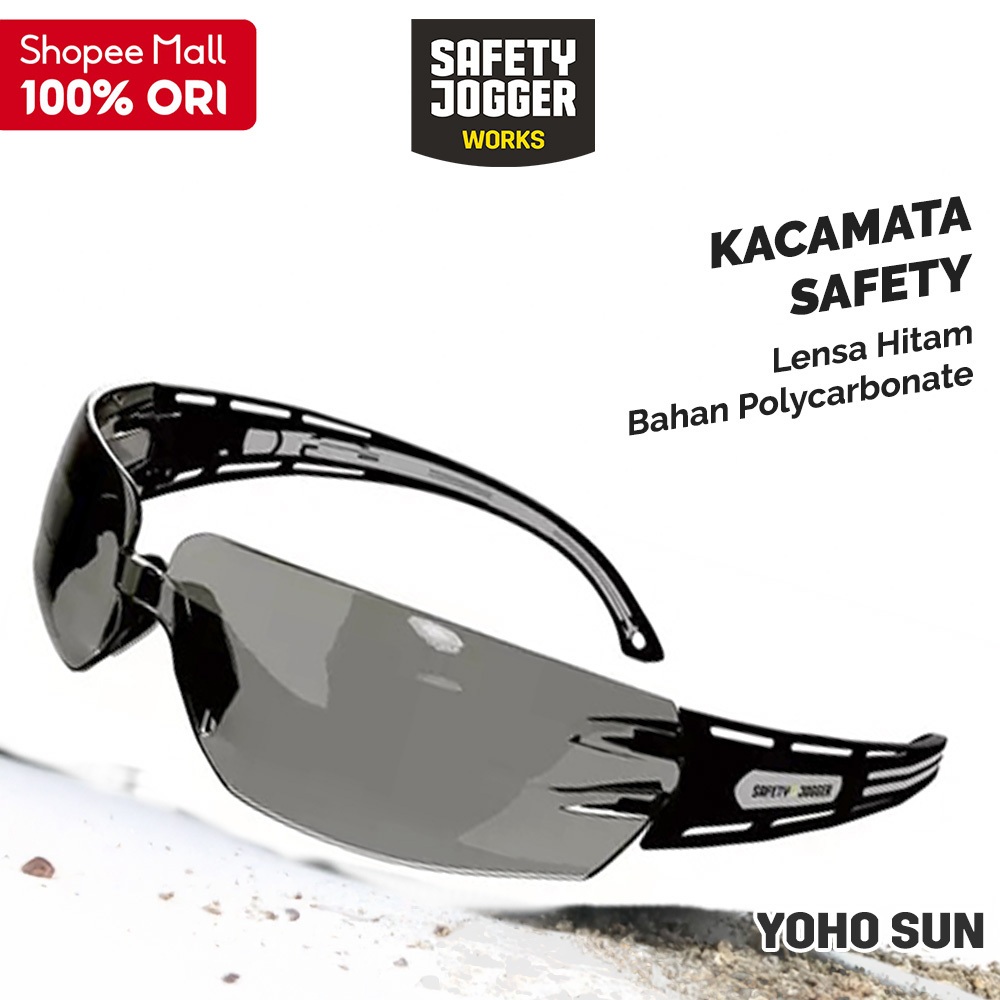 Jual [10.10] Safety Jogger Yoho Kacamata Kerja Safety Glass | Shopee ...