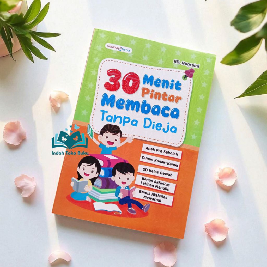 Jual Buku 30 Menit Pintar Membaca Tanpa Dieja - Bonus Menulis ...