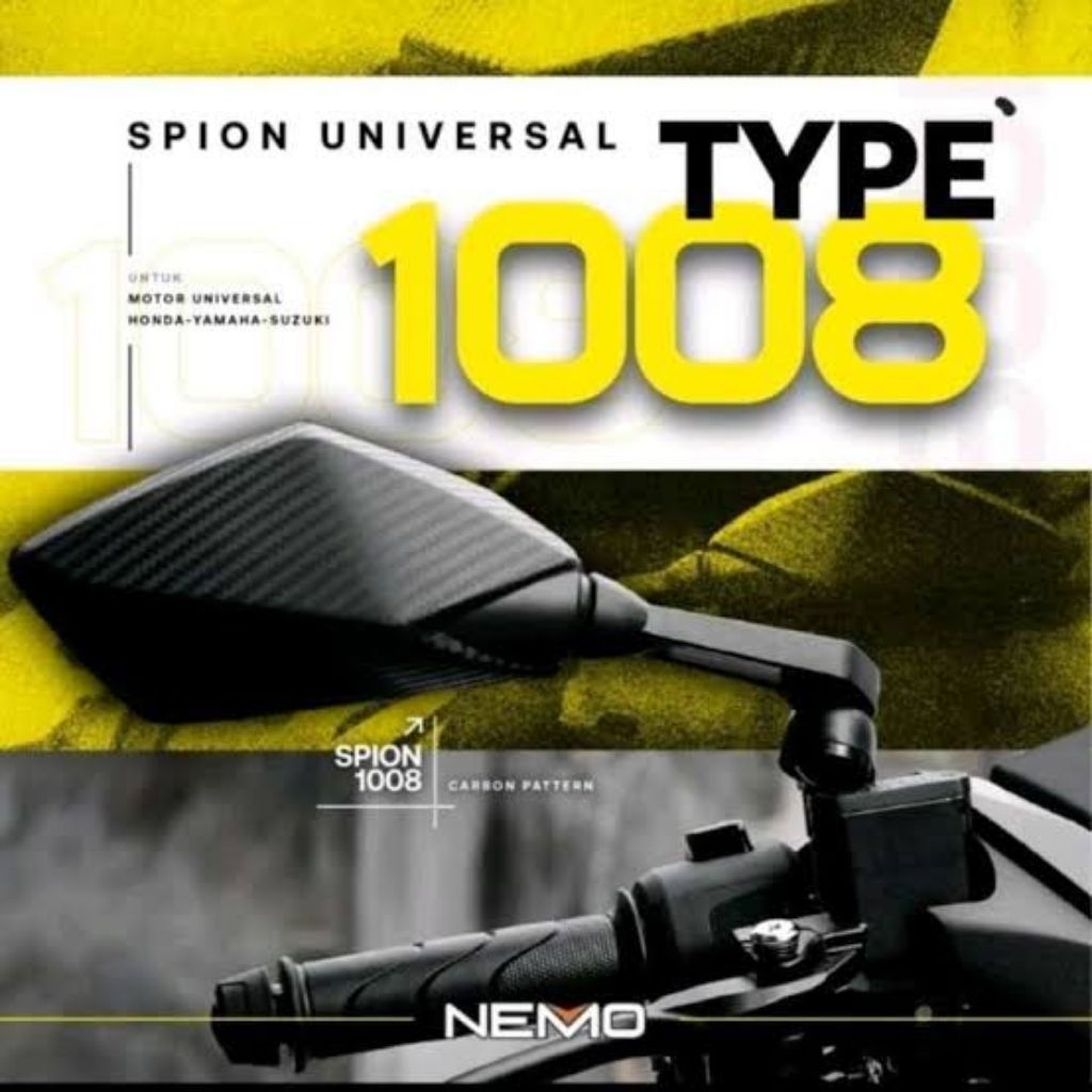 Jual KACA SPION DUCATI NEMO 1008 NMAX PCX VARIO AEROX ADV NEW ORIGINAL ...