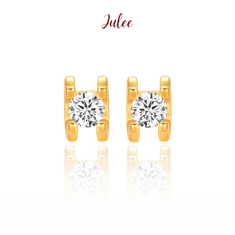 Jual JULEE [18K/750 Emas Murni] Anting-anting Berlian Emas 18K ...