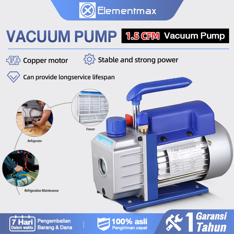 Jual Elementmax Vacuum Pump AC Air Cond Single Stage Vacuum Pump Vacuum ...