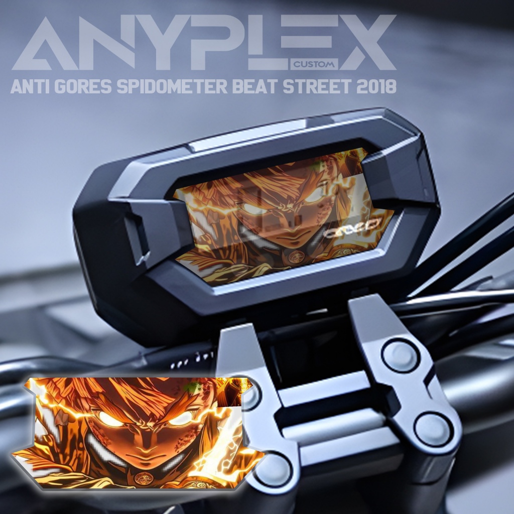 Jual Stiker Speedometer Beat street Transparan zenitzu / Speedometer ...