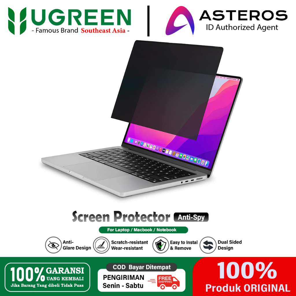 Jual UGREEN Screen Protector Macbook Laptop Notebook 13.3 / 14 Inch ...