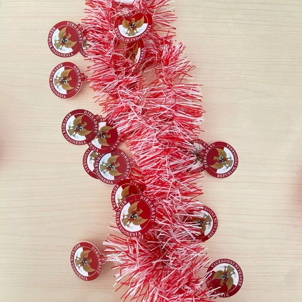 Jual SLINGER LAMBANG GARUDA MERAH PUTIH DEKORASI 17AN/DEKORASI ...