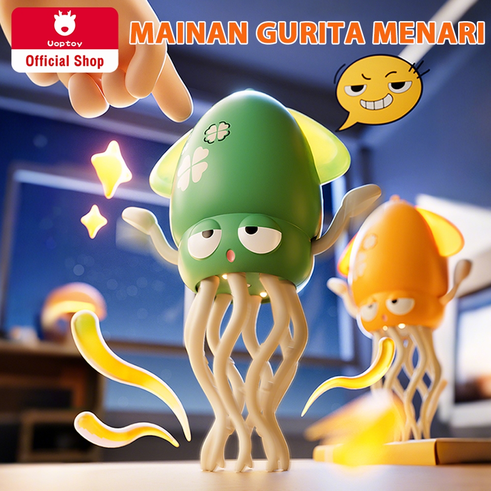 Jual Uoptoy Mainan Gurita Menari Mainan Cumi Cumi Bergoyang Mainan ...