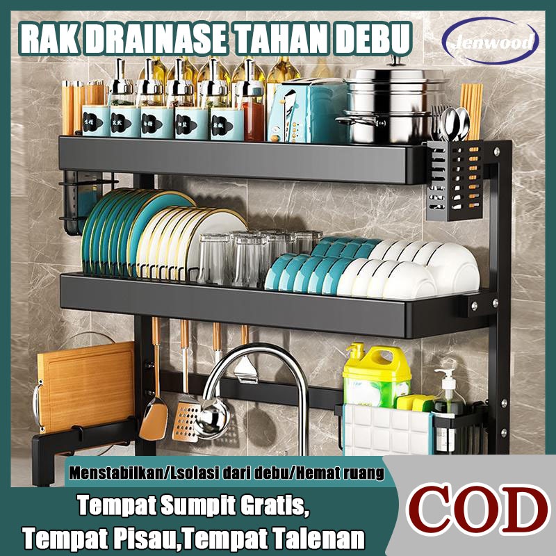 Jual Rak Piring Wastafel Stainless Rak Piring Rak Cuci Piring Steel Rak ...