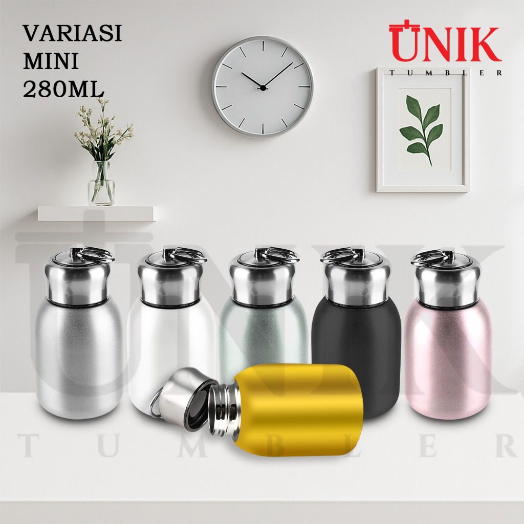 Jual TUMBLER MINI coffe 280ml botol air minum koi stainles Mug Mini 280ml Polos Mug Portable ...