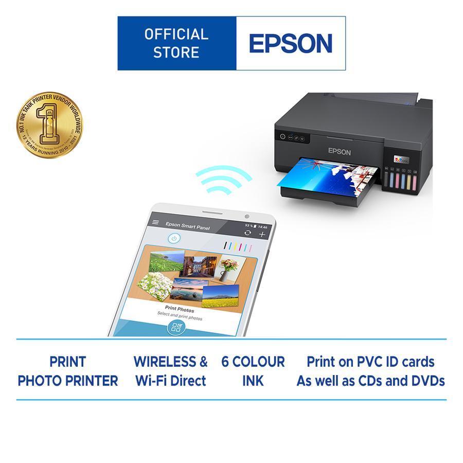 Jual Printer Epson L8050 A4 photo printing, PVC ID card, CD/DVD ...