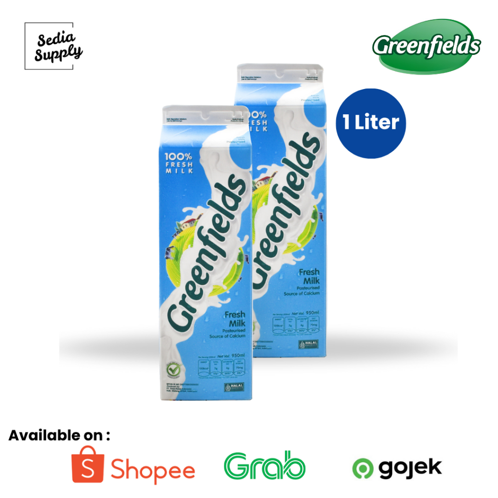 Jual GREENFIELDS FRESH MILK | Shopee Indonesia